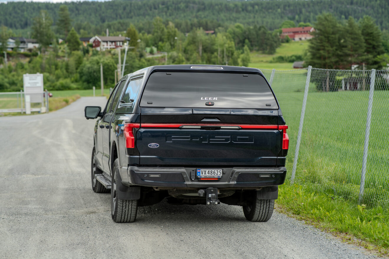 Topp til F-150 Lightning finner du på Pickupsenteret